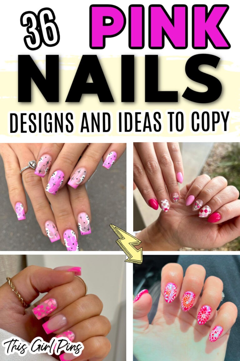36 Pink Nails: Ideas and Designs to Copy